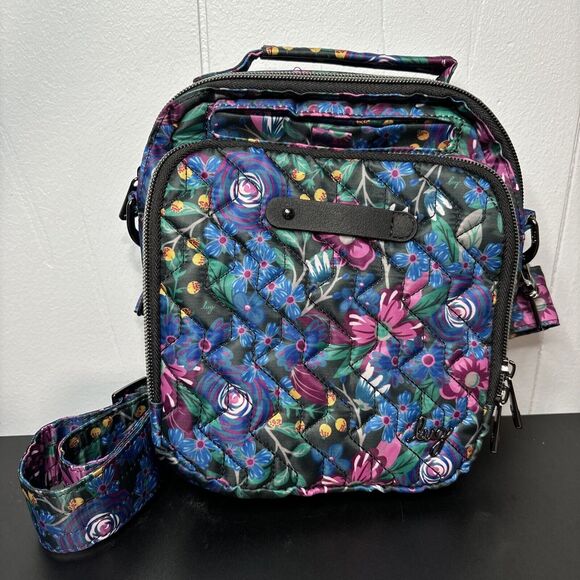 lug | Bags | Lug Rfid Crossbody With Charm Bar Skeeter Whimsy Black ...